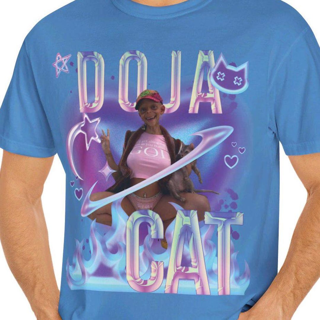 Doja Cat Black Shirt, Doja Cat 90s Shirt, Doja Cat Fanmade Tee, Doja ...