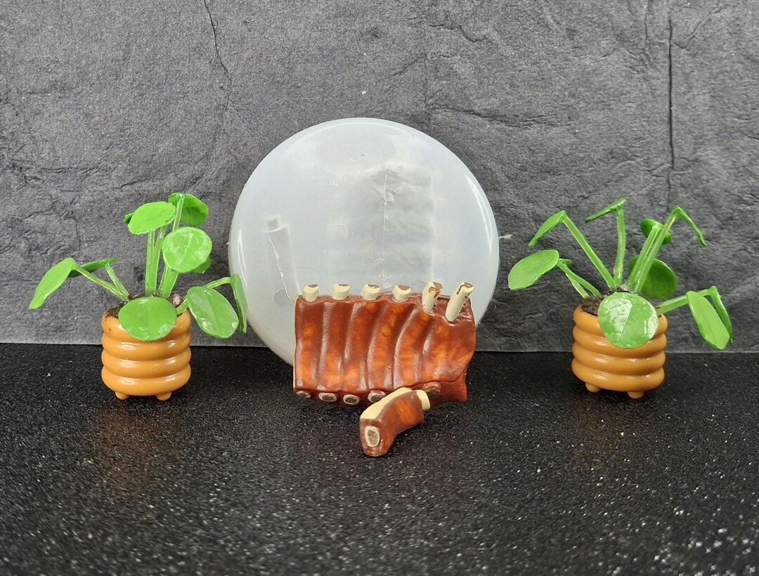 Ribs Silicone Mold: Miniature Food- UV Resin Crafting - Etsy
