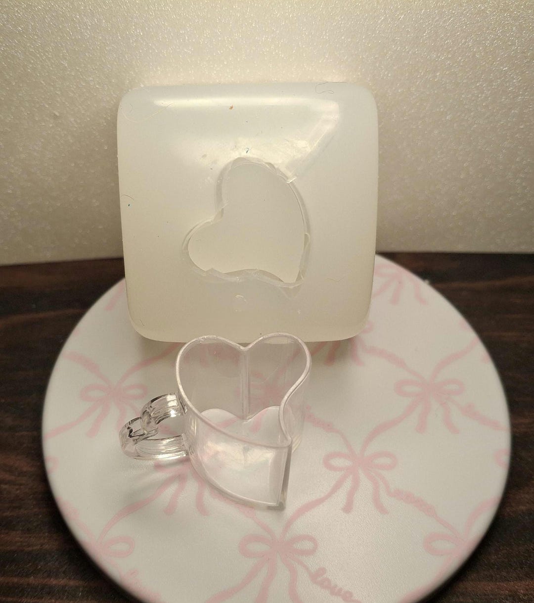 Miniverse Comparable 2025 Valentines Heart Shaped Cup Silicone Mold ...