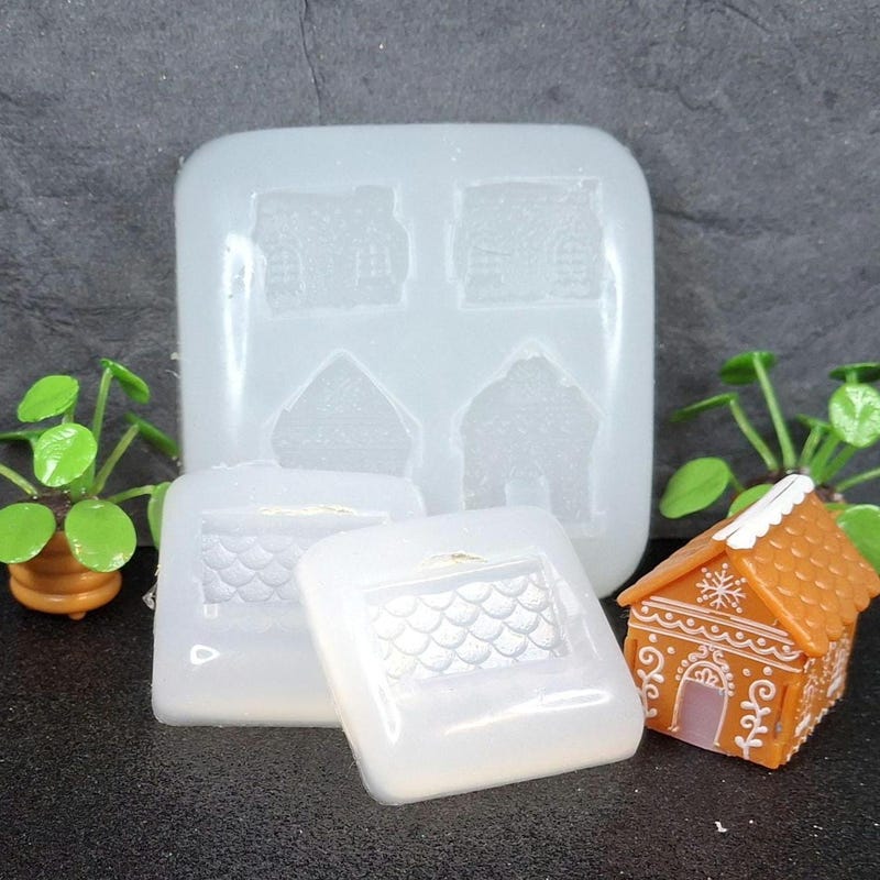 Gingerbread House Molds - Etsy