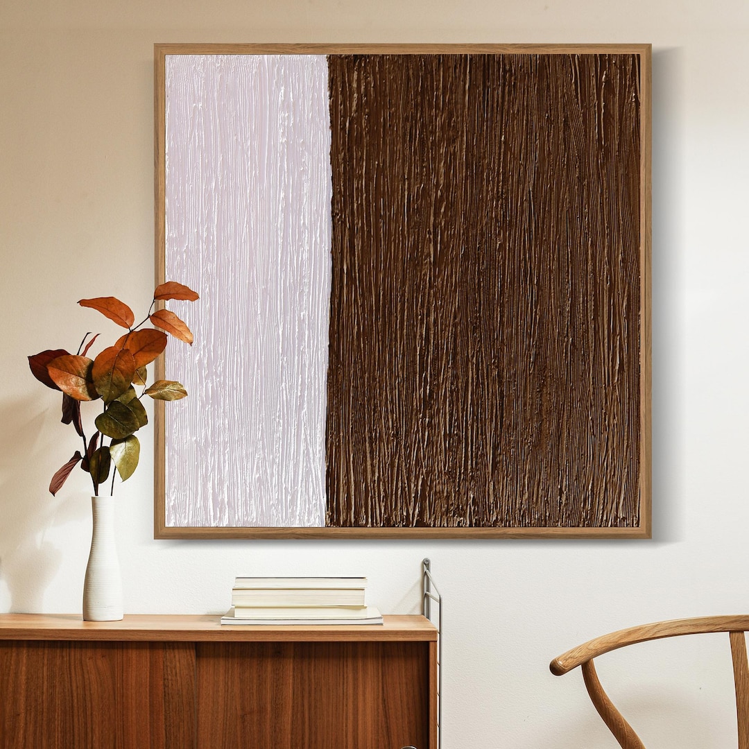 Large Brown Wall Art Large Brown Textured Wall Art Grebrown En ...