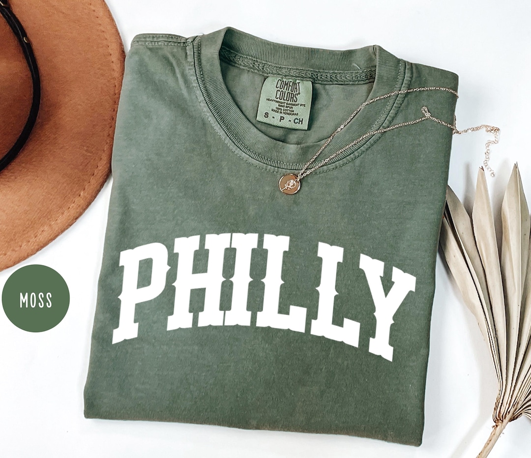 Philly Comfort Colors Shirt, Philly Football T-shirt, Philadelphia Shirt, Philadelphia Fan ...