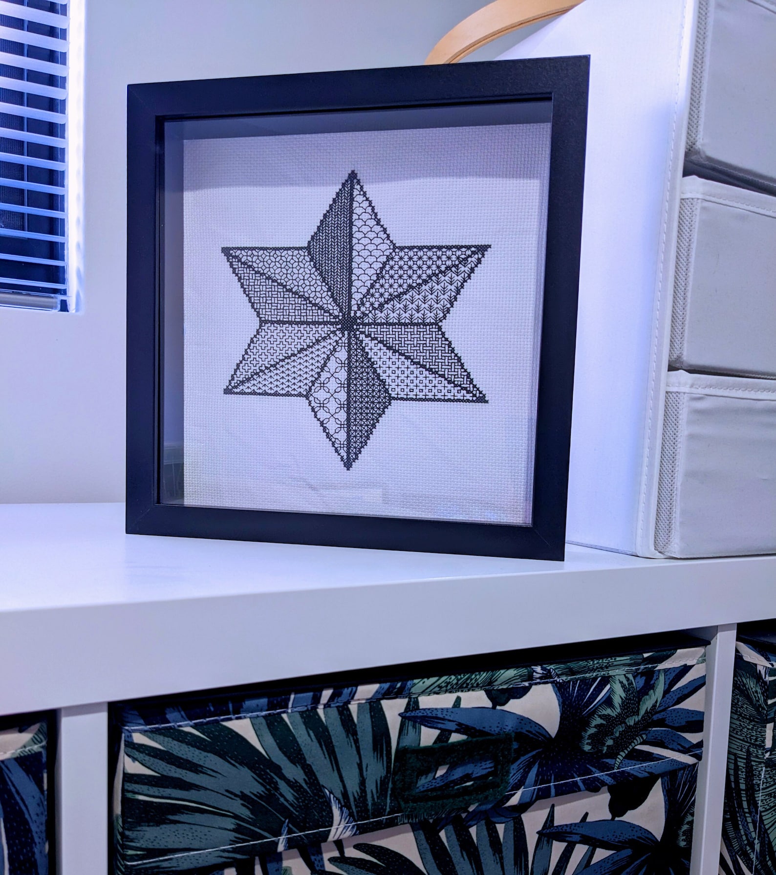 Blackwork Star Sampler Blackwork Embroidery Pattern PDF for Instant ...