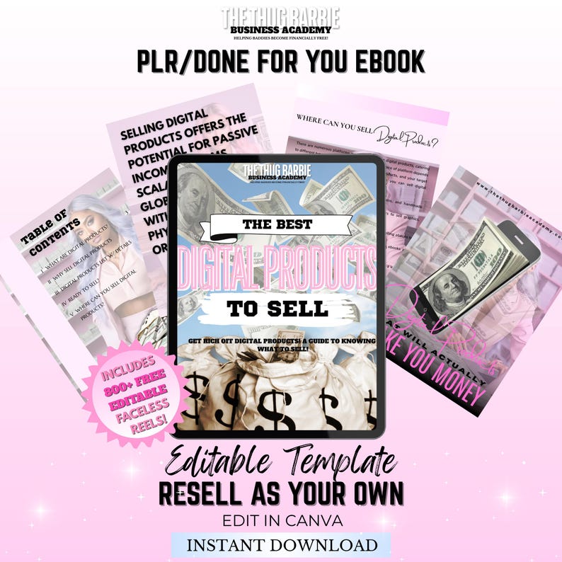 PLR Ebook to Resell DFY Ebook Digital Product Guide Plr Ebook Resell Rights Best Digital ...