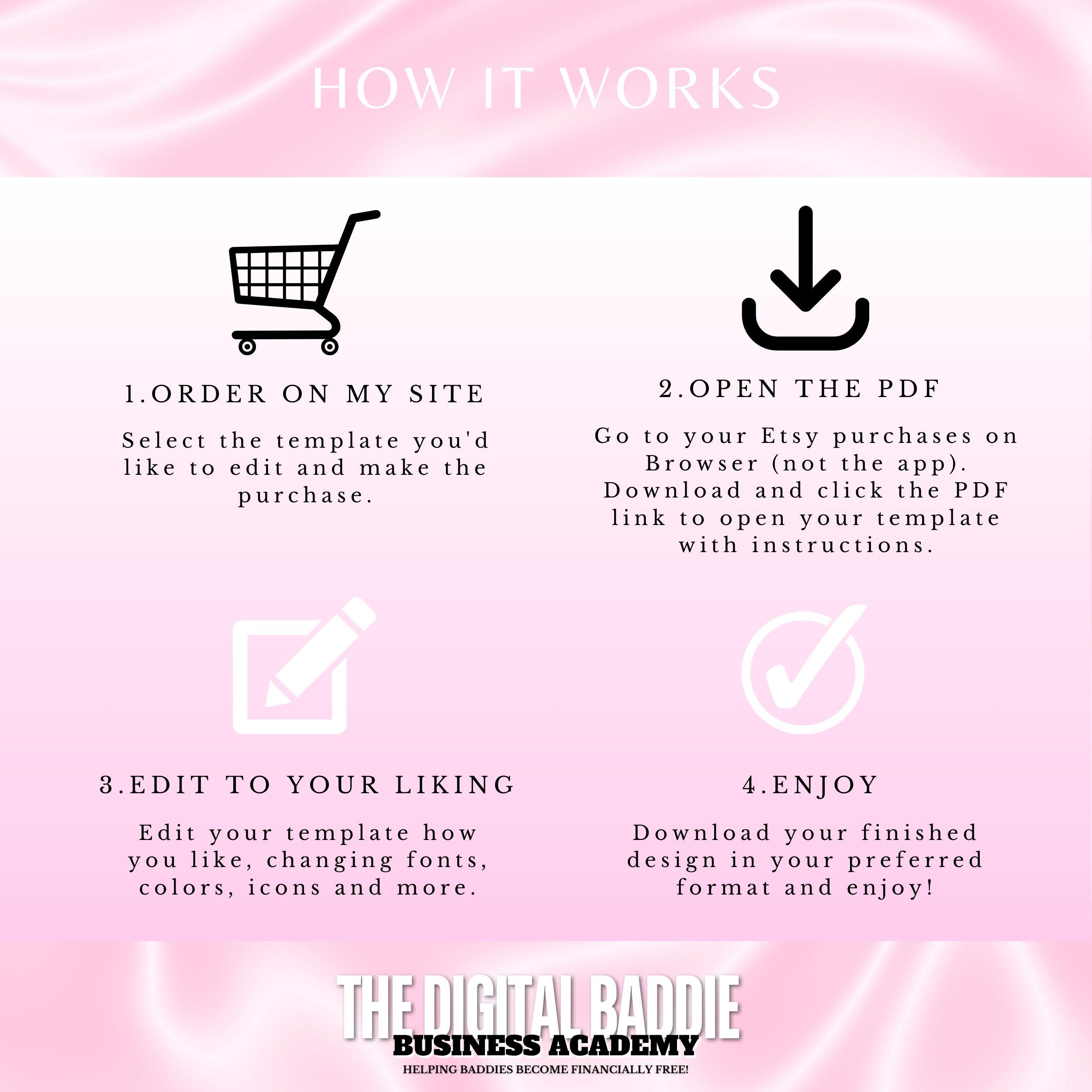 PLR Dfy Logos Glam Logo Customizable Design Done for You Logos Design ...