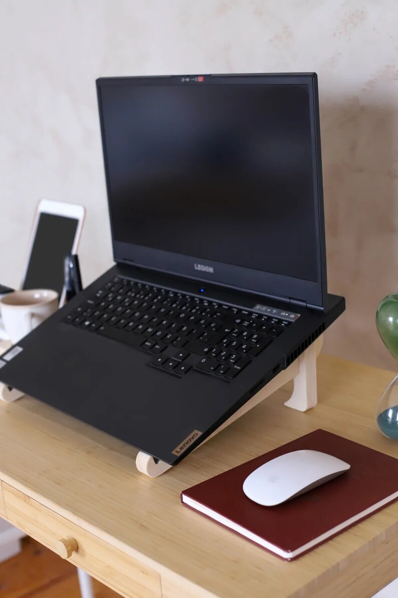 Portable Wooden Laptop Stand Notebook Stand Laptop Riser Notebook Stand ...