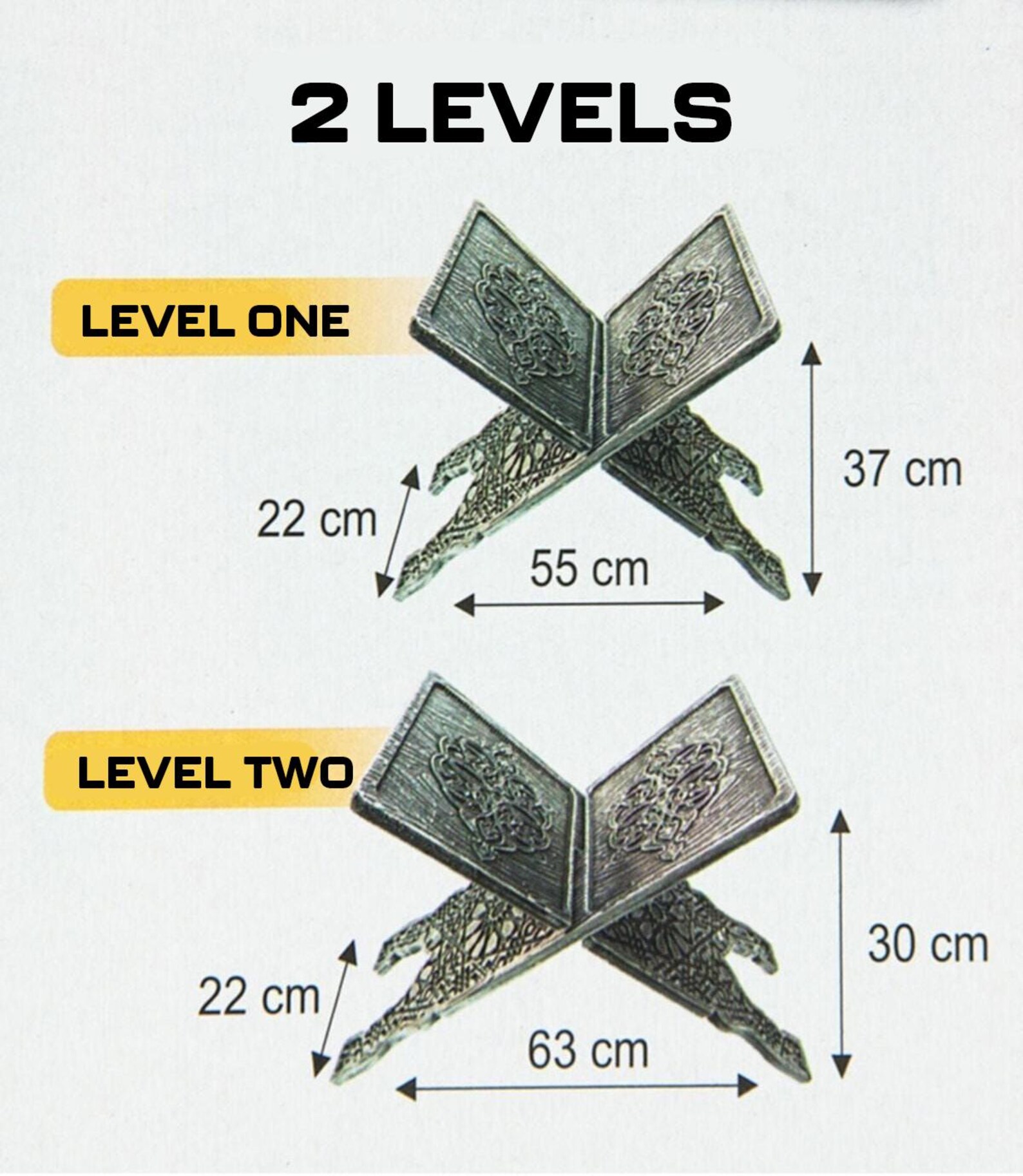 Handmade Book Stand, Adjustable Lectern, Folding Bookshelf, Book ...