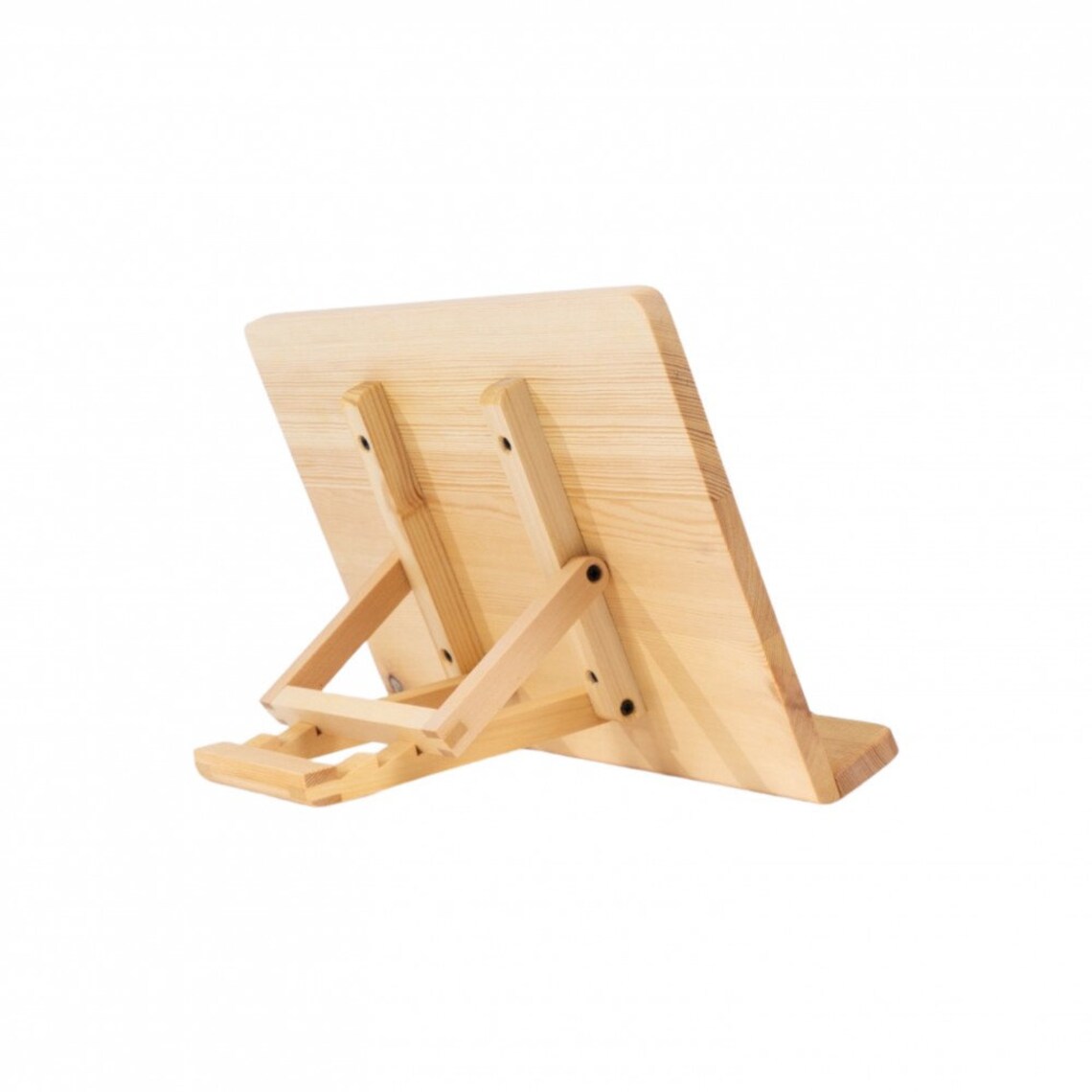 Book Reading Stand, Tablet Stand, Foldable Desktop Stand,wooden Laptop ...