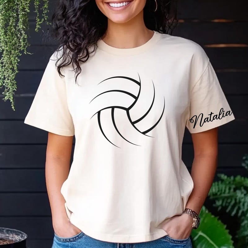 Volleyball T Shirt - Etsy