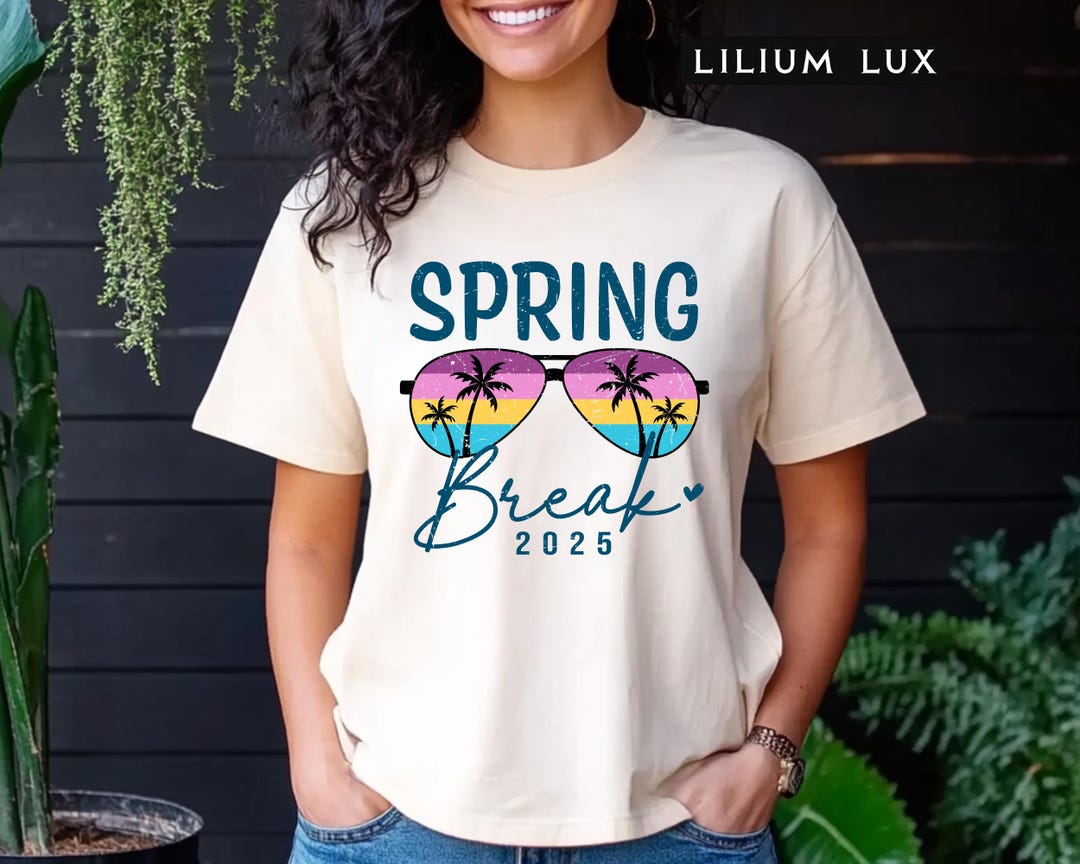 Spring Break Shirts, Spring Break Squad 2025 Shirt, Group Shirts for ...