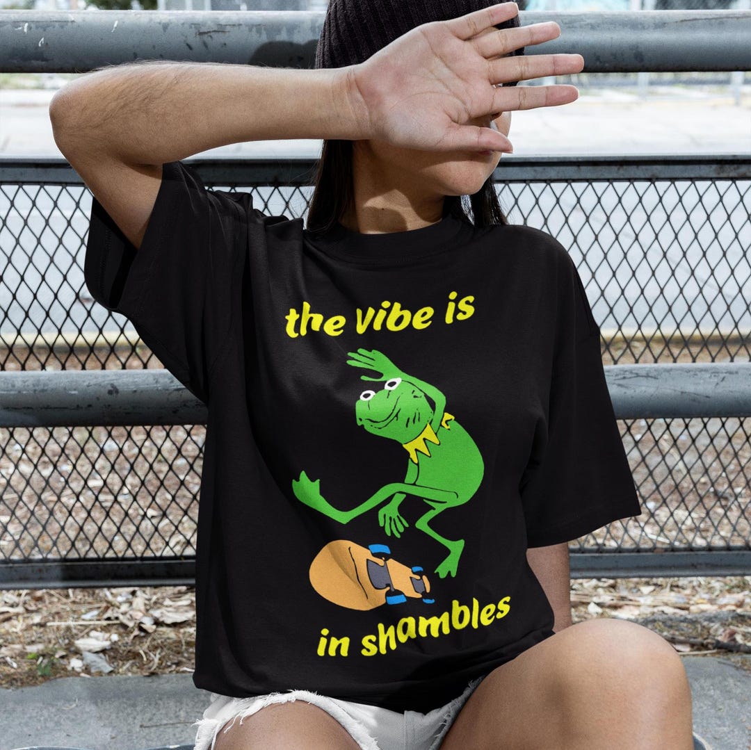 Frog Skateboard T-shirt: Edgy Graphic Tee for Trendsetters - Etsy