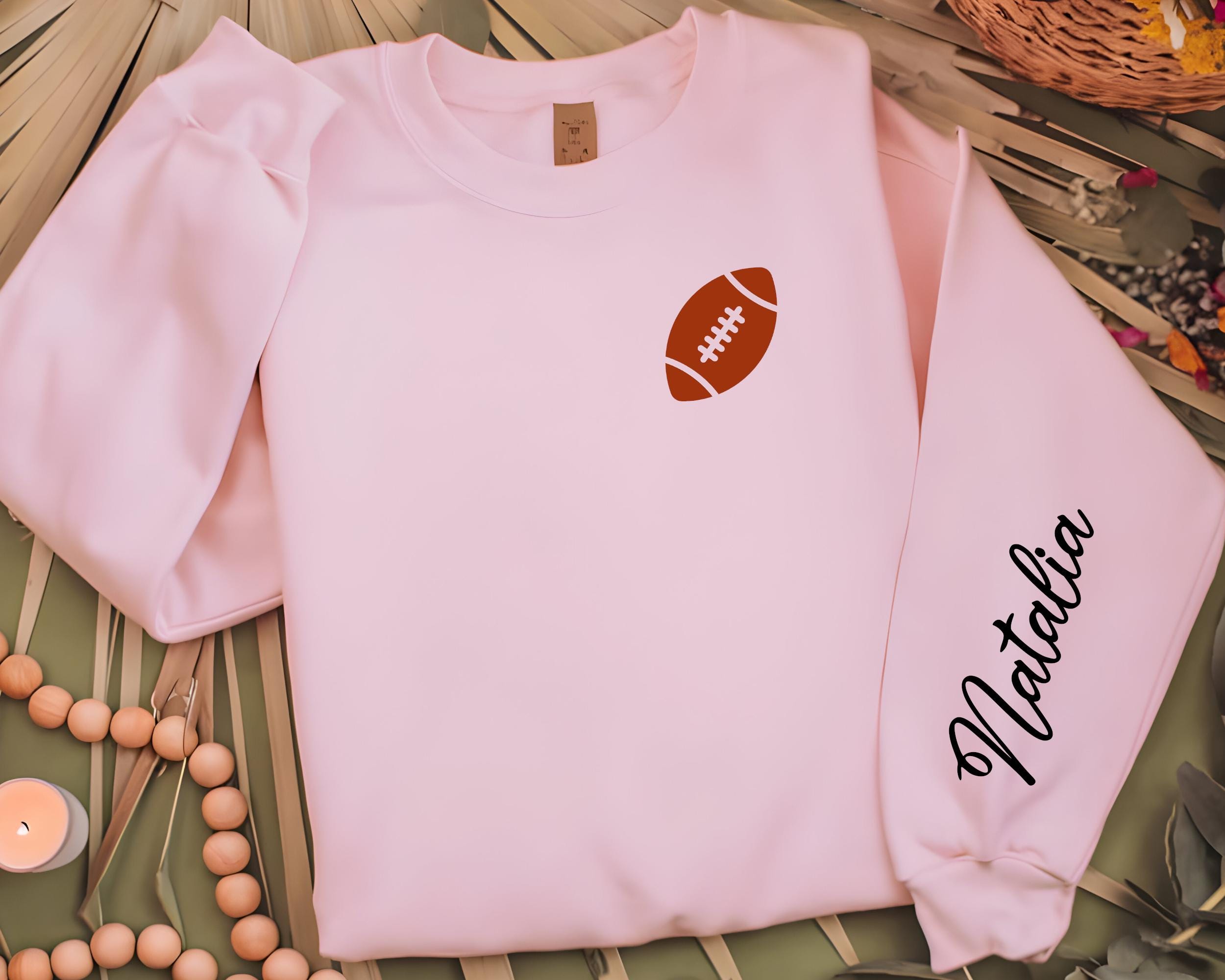 Custom Name Football Sweatshirt: Personalized Teen Player Gift - Etsy