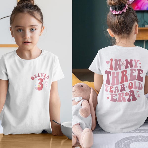 3rd Birthday Shirt - Etsy