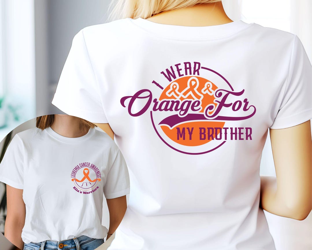 Custom Leukemia Support Shirt: Cancer Awareness Gift, Team Cancer Tee ...