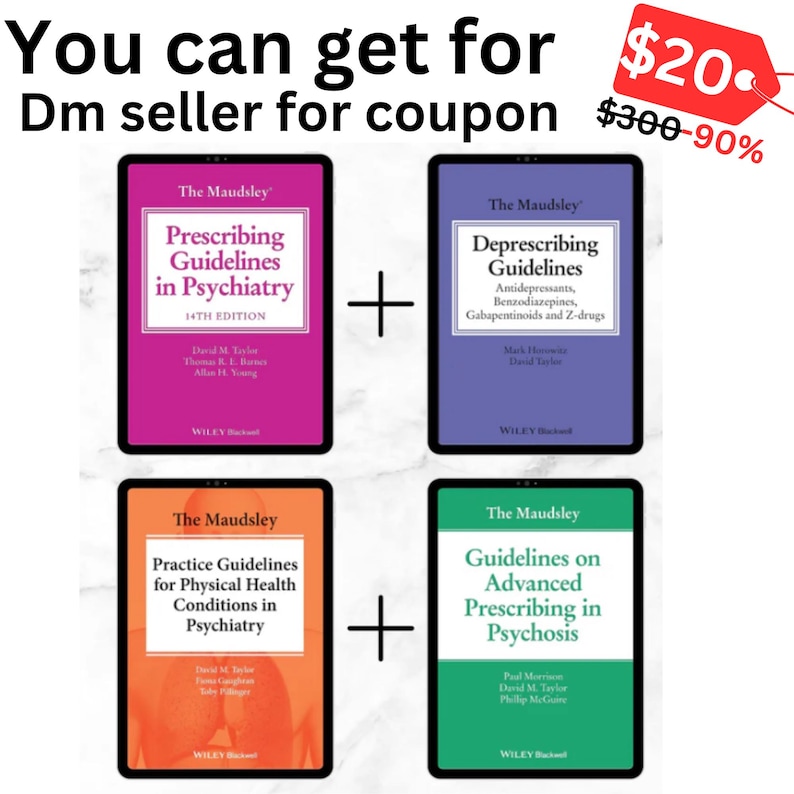 The Maudsley Prescribing Guidelines - Etsy