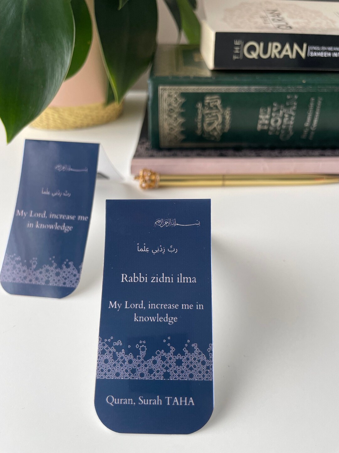 Islamic Quotes Bookmark Thoughtful Gift for Muslims Quran Motivational ...