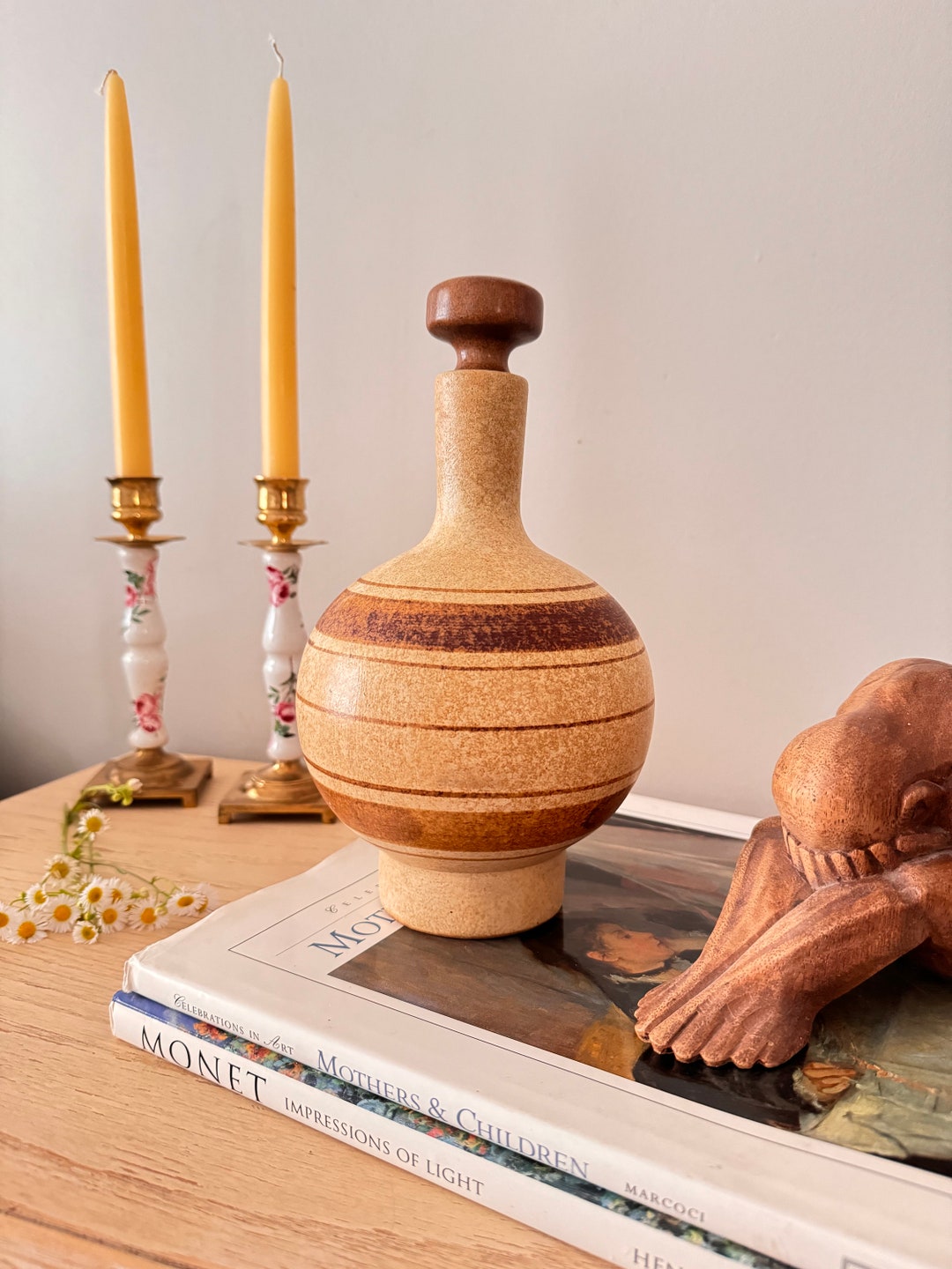 Vintage Robert Maxwell Sake Pitcher Pottery Carafe - Etsy