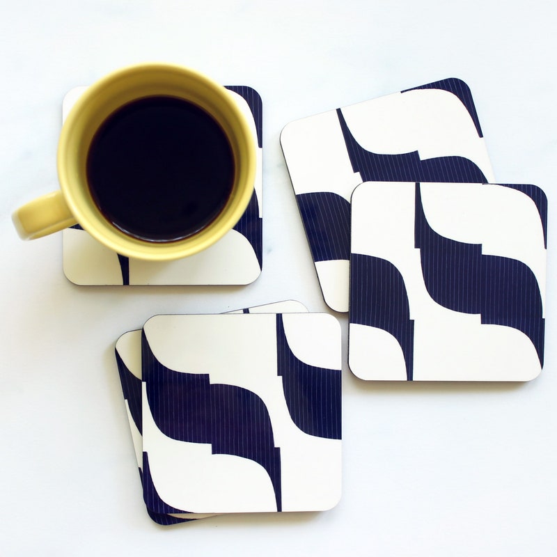 Modern Coasters - Etsy