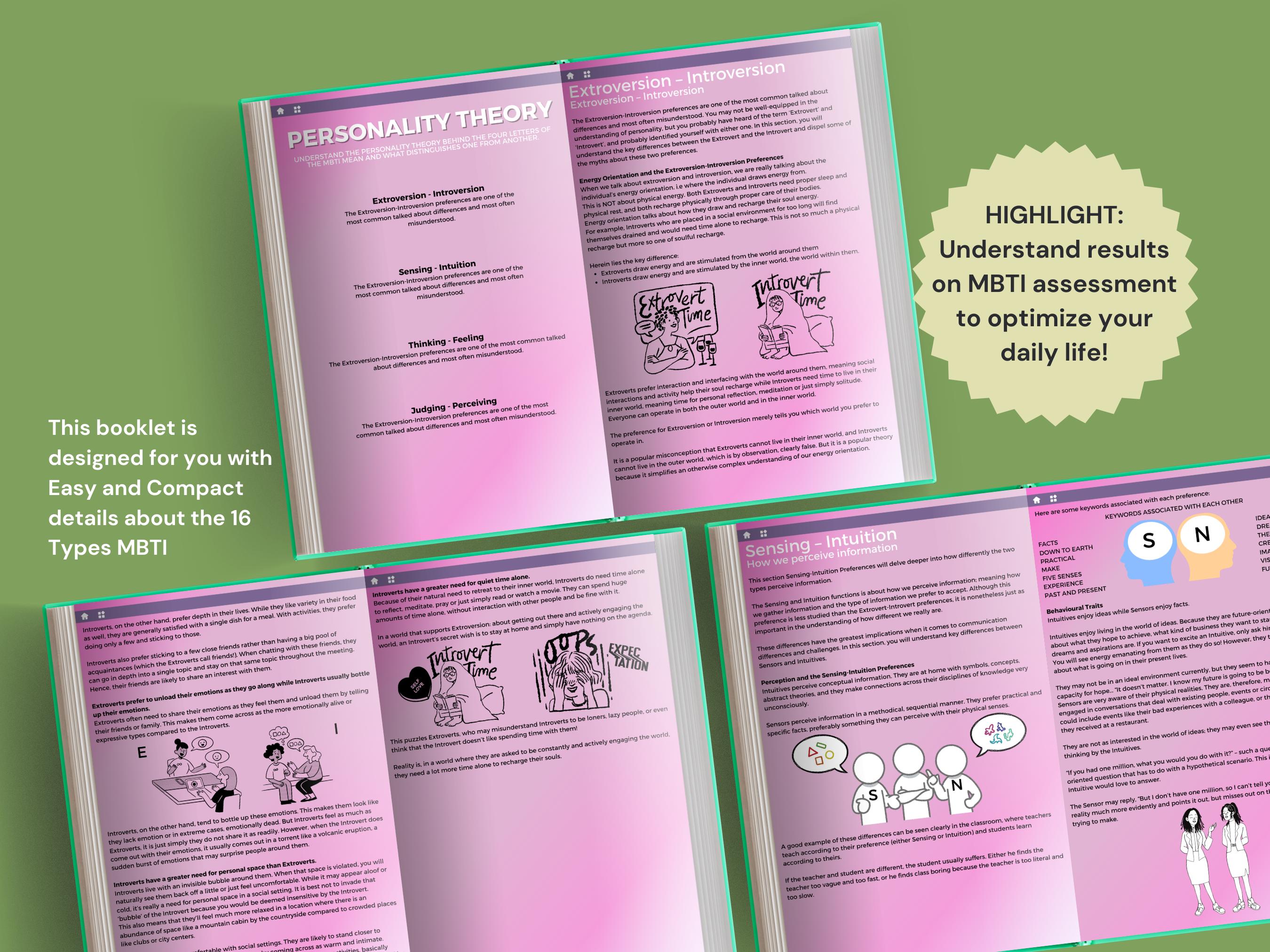 MBTI 16 Types : Myers-briggs Type Indicator MBTI Assessment Simple Ways ...