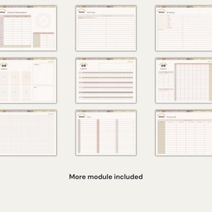 Vintage Series Digital Planner Journal Planner 2024 Yearly Monthly ...