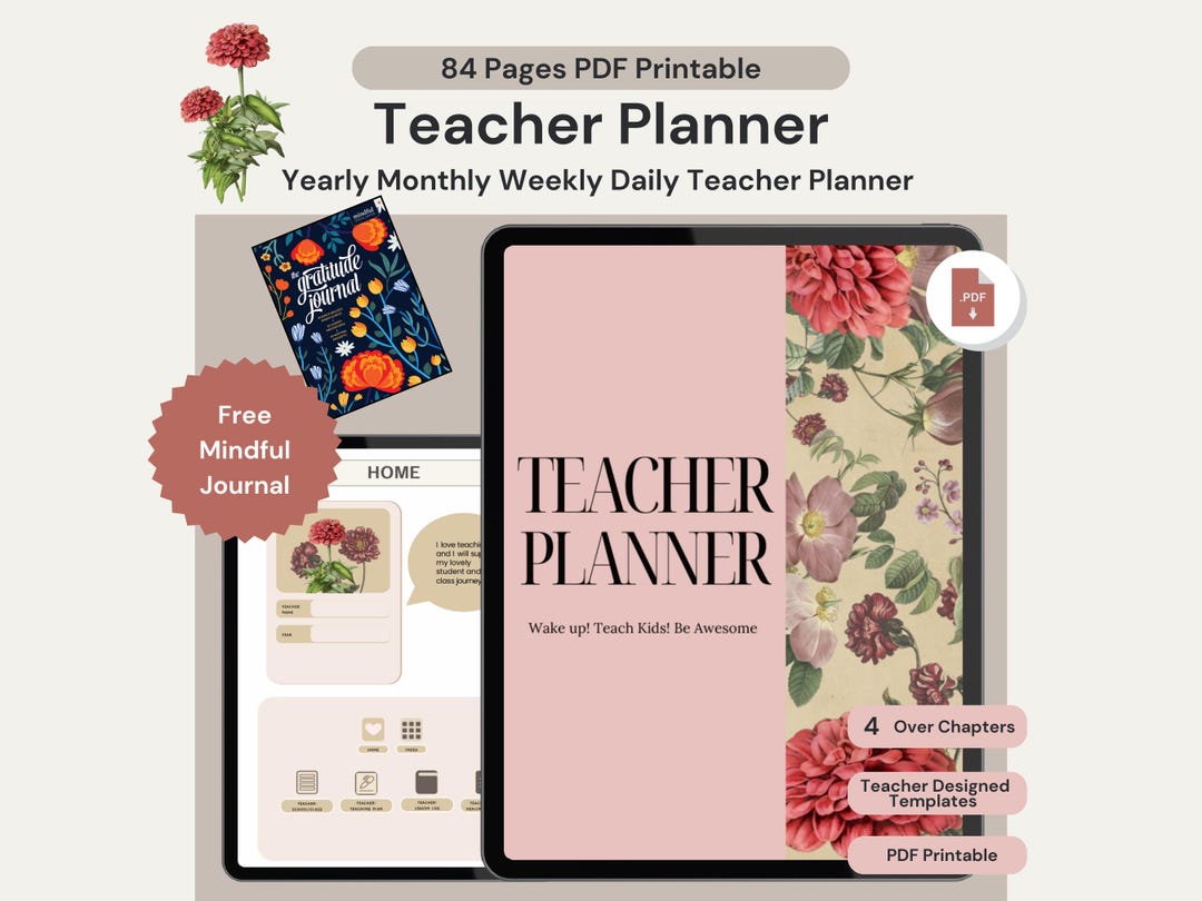 Teacher Planner | 2025 2026, Teacher and Class Designed Templates ...