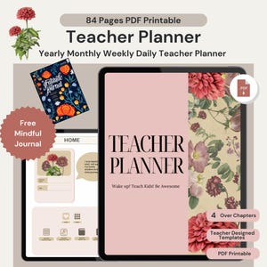 Teacher Planner | 2025 2026, Teacher and Class Designed Templates ...