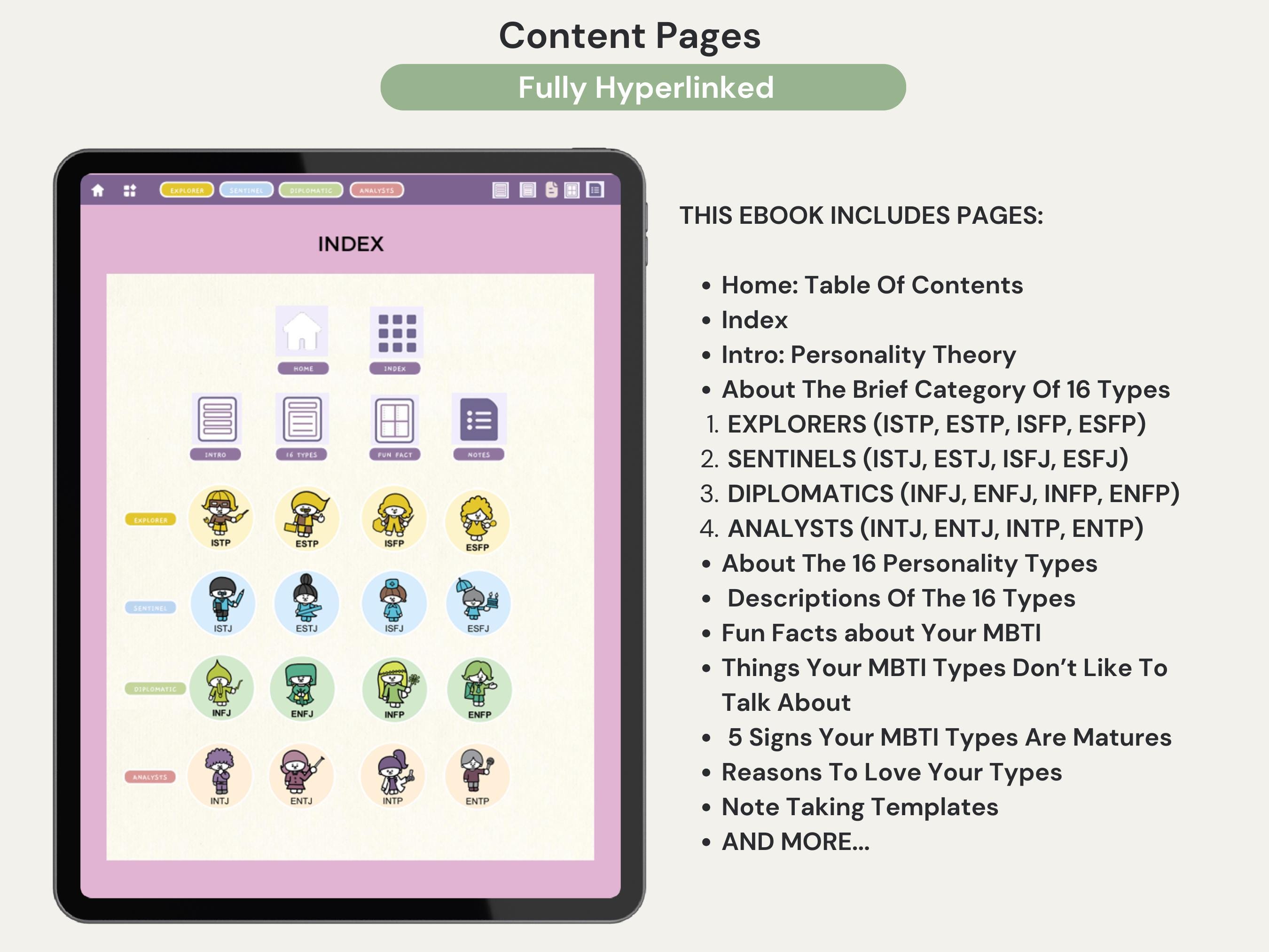 MBTI Ebook : Myers-briggs Type Indicator Assessment | Simple Ways to ...