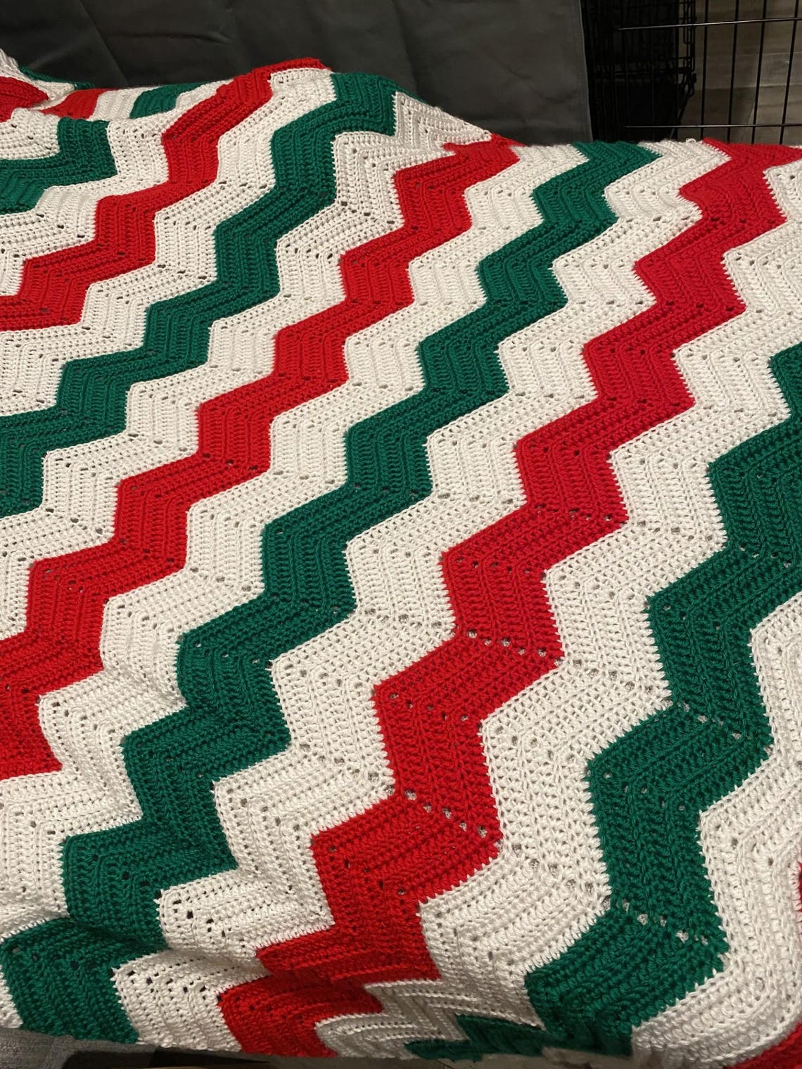 Large Christmas Crochet Afghan Pattern - Etsy