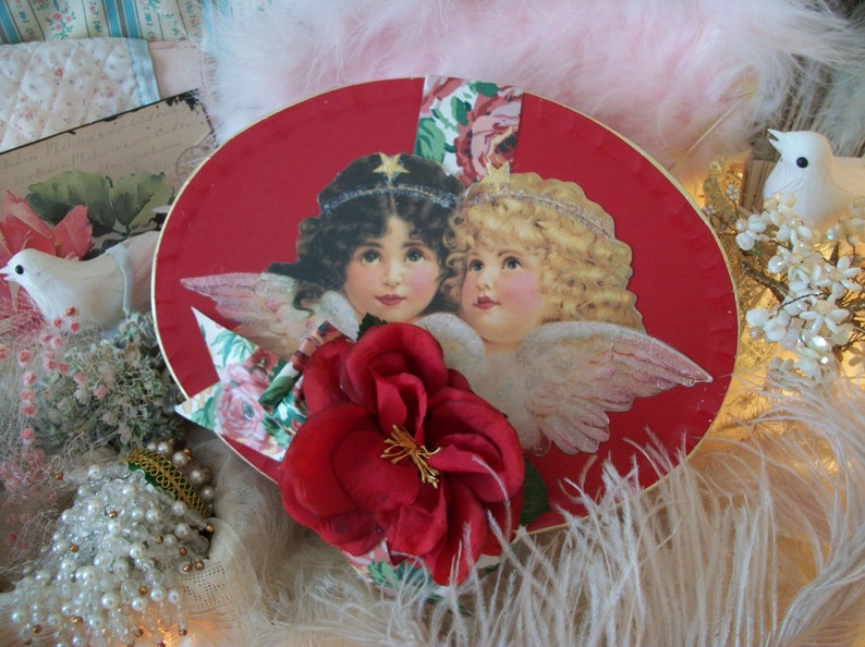 Vintage victorian style angel handcrafted decorative box | Etsy Vintage victorian style angel handcrafted decorative box | Etsy
