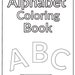 Learning My Alphabets Coloring Book Bundle, Prek Kindergarten Learning ...