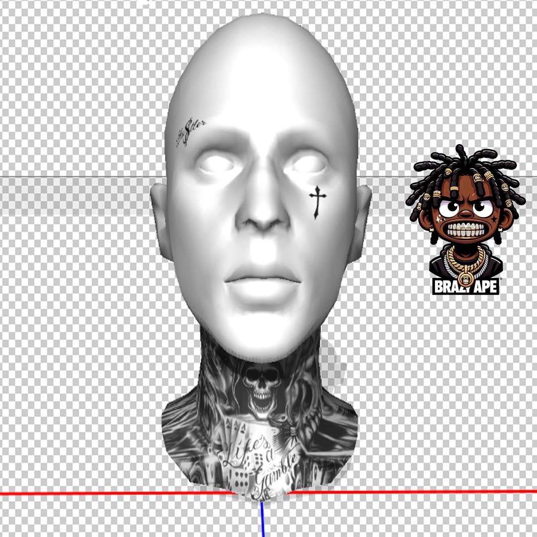 Male | Life's a Gamble | Neck Tattoo | Fivem | GTA | Skin | Ped | Mods ...