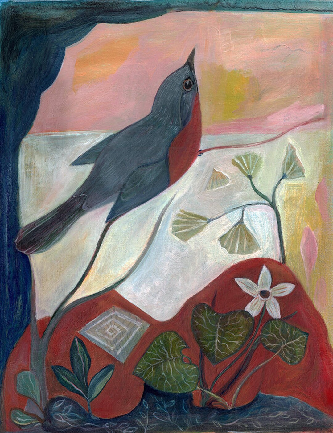 Art Print, Hope Bird, Bird, Hope, Fine Art, Wall Decor, Comfort ...