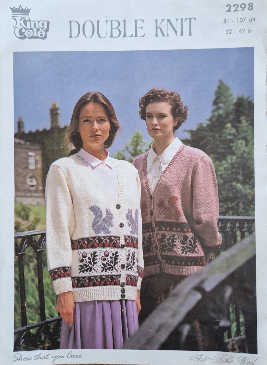 Squirrel Cardigan Knitting Pattern Pdf - Etsy