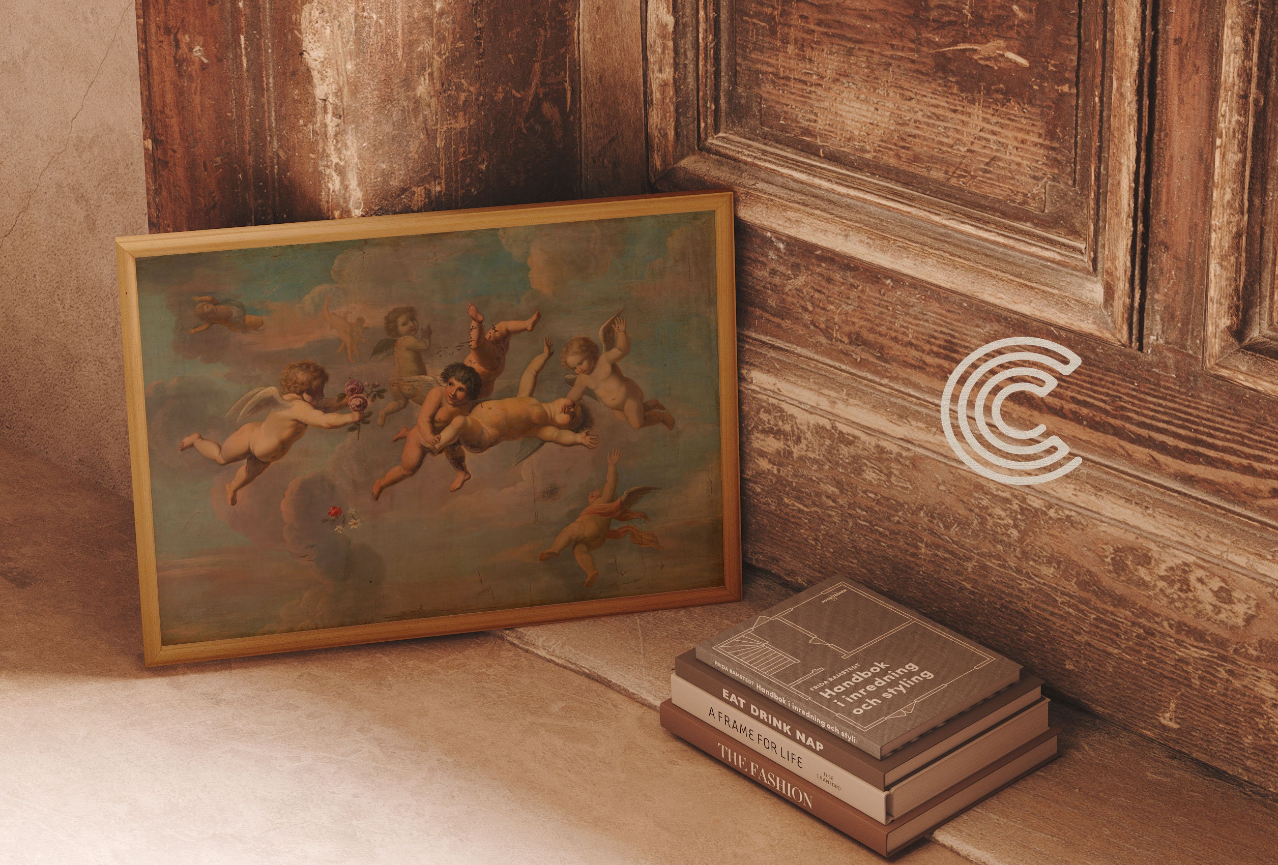 Renaissance Cherubs PRINTABLE Art | Rustic Vintage Putti Wall Art Print ...