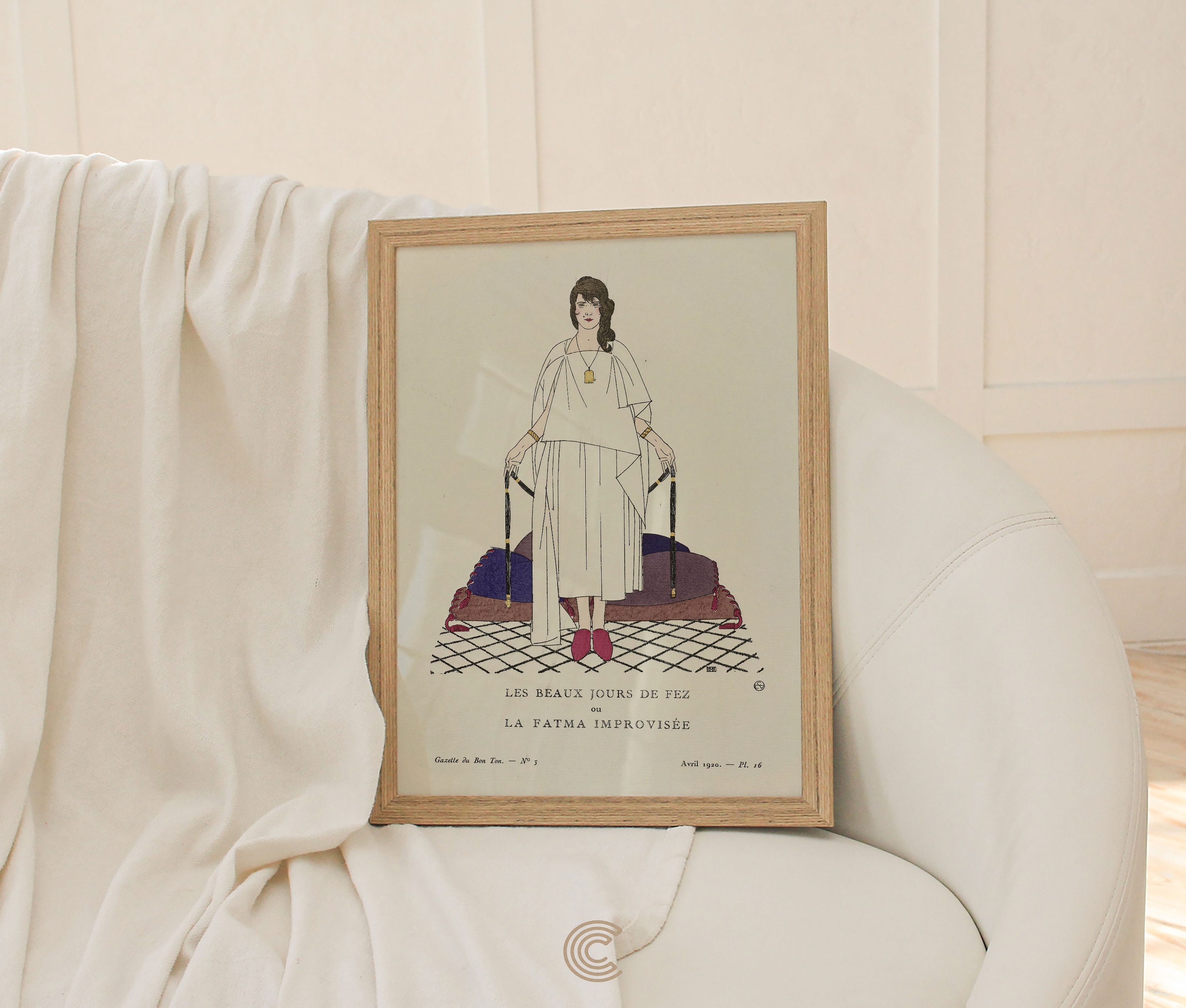 Vintage 1920 Beautiful Days of Fez Fashion Poster PRINTABLE Art ...