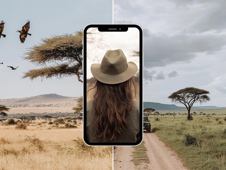 Safari Stock Photo Bundle MRR PLR Nature Images Faceless Marketing ...