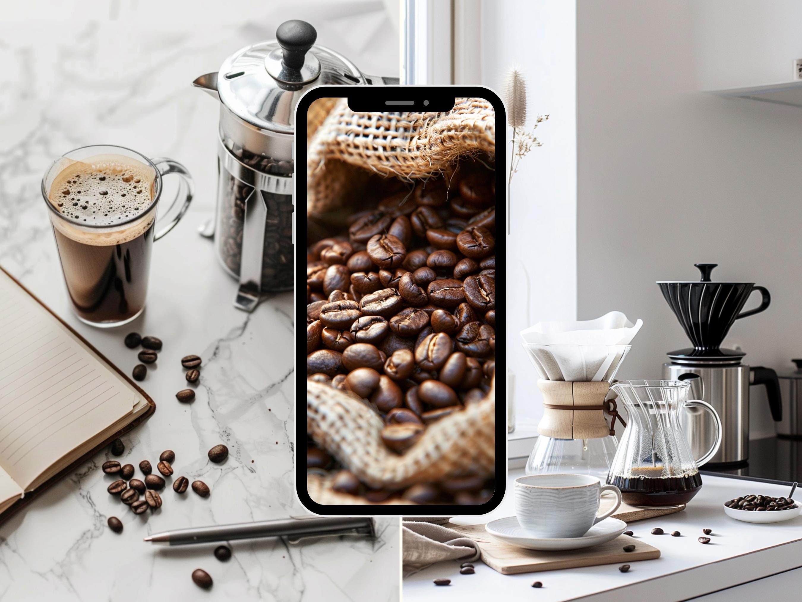 Coffee Shop Stock Photo Bundle MRR PLR Cafe Image Coffee Beans Faceless ...