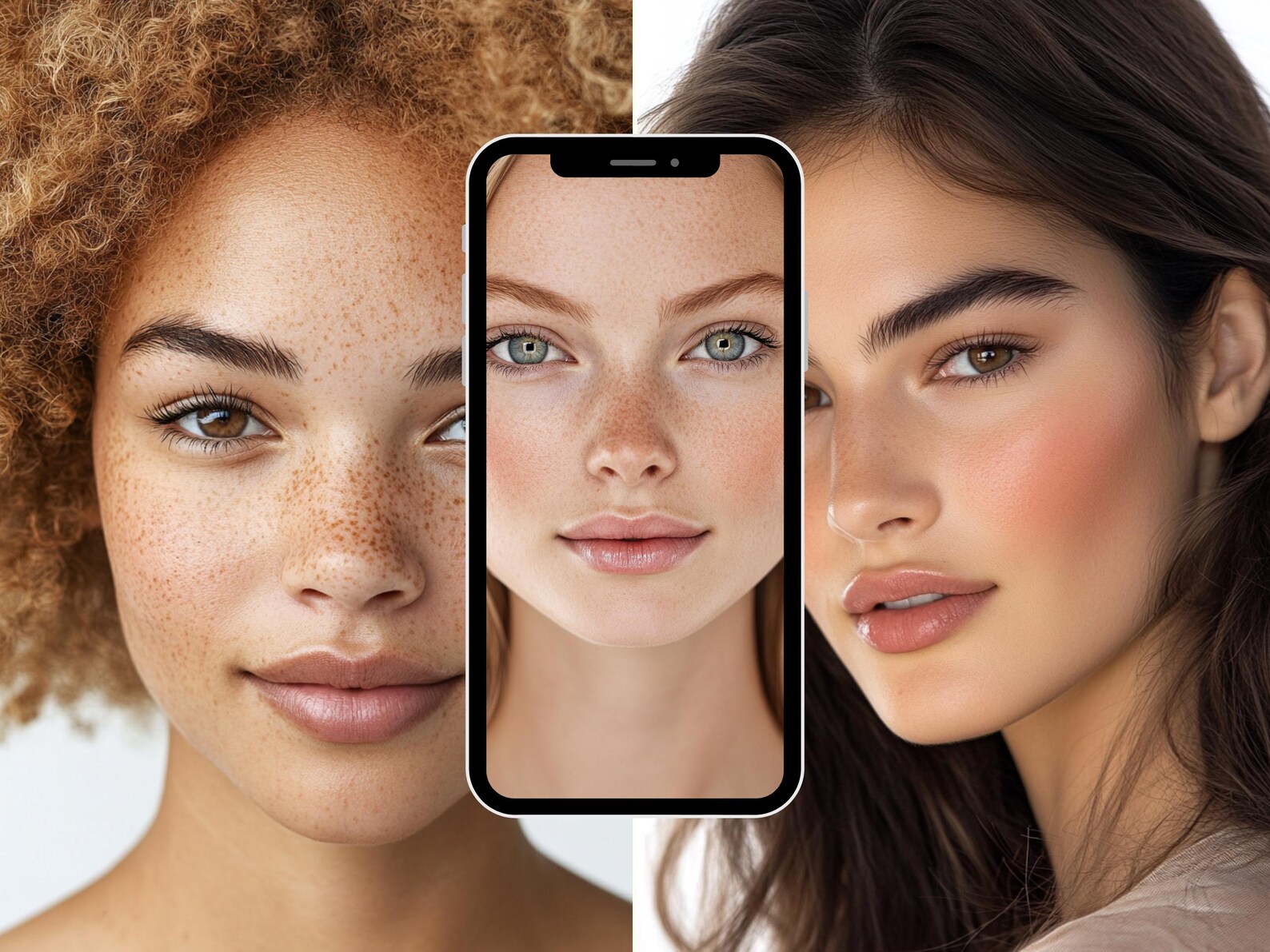 Female Model Stock Photo Bundle MRR PLR Natural Make-up Beauty Stock ...