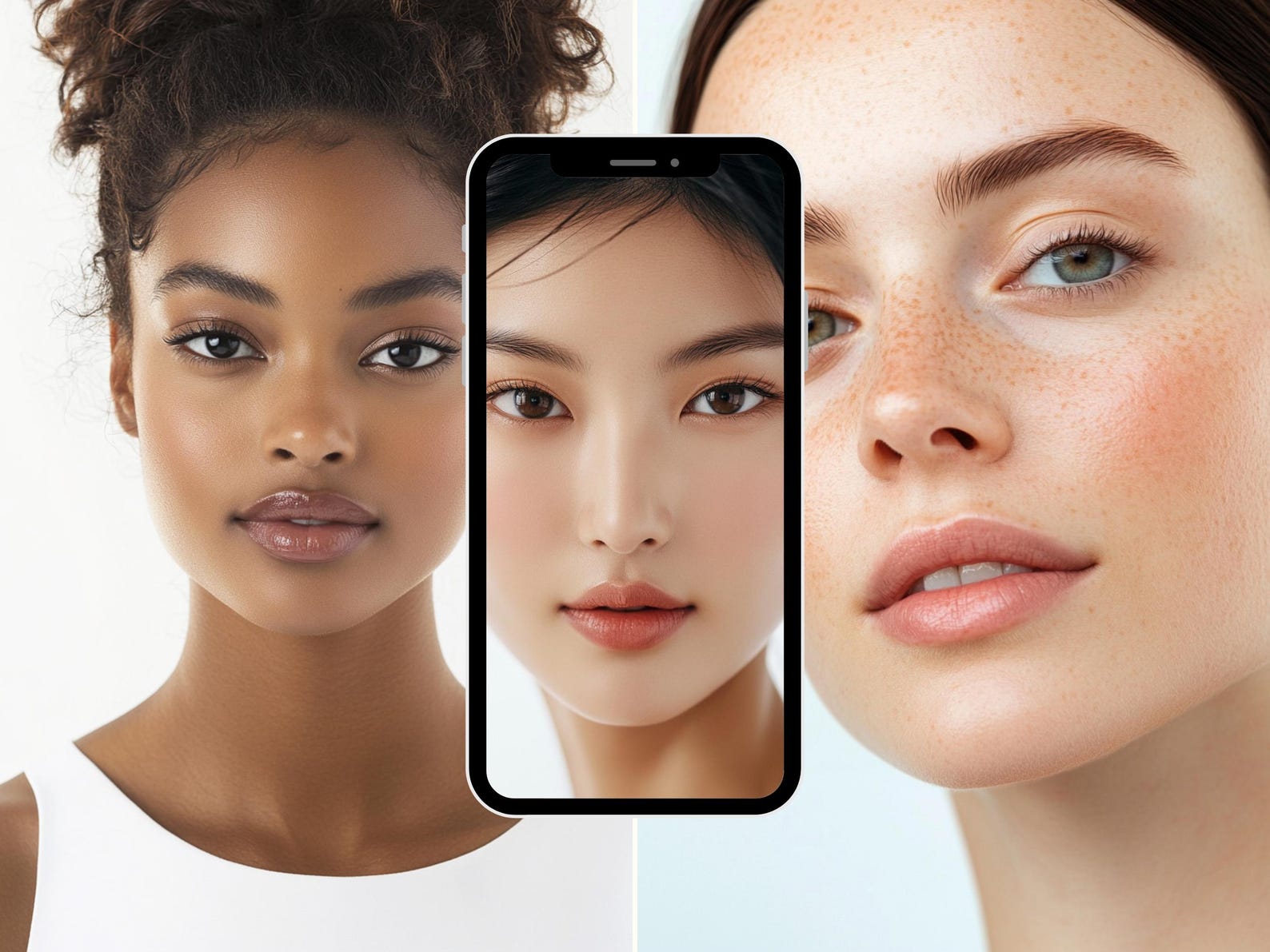 Female Model Stock Photo Bundle MRR PLR Natural Make-up Beauty Stock ...