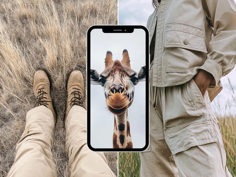Safari Stock Photo Bundle MRR PLR Nature Images Faceless Marketing ...
