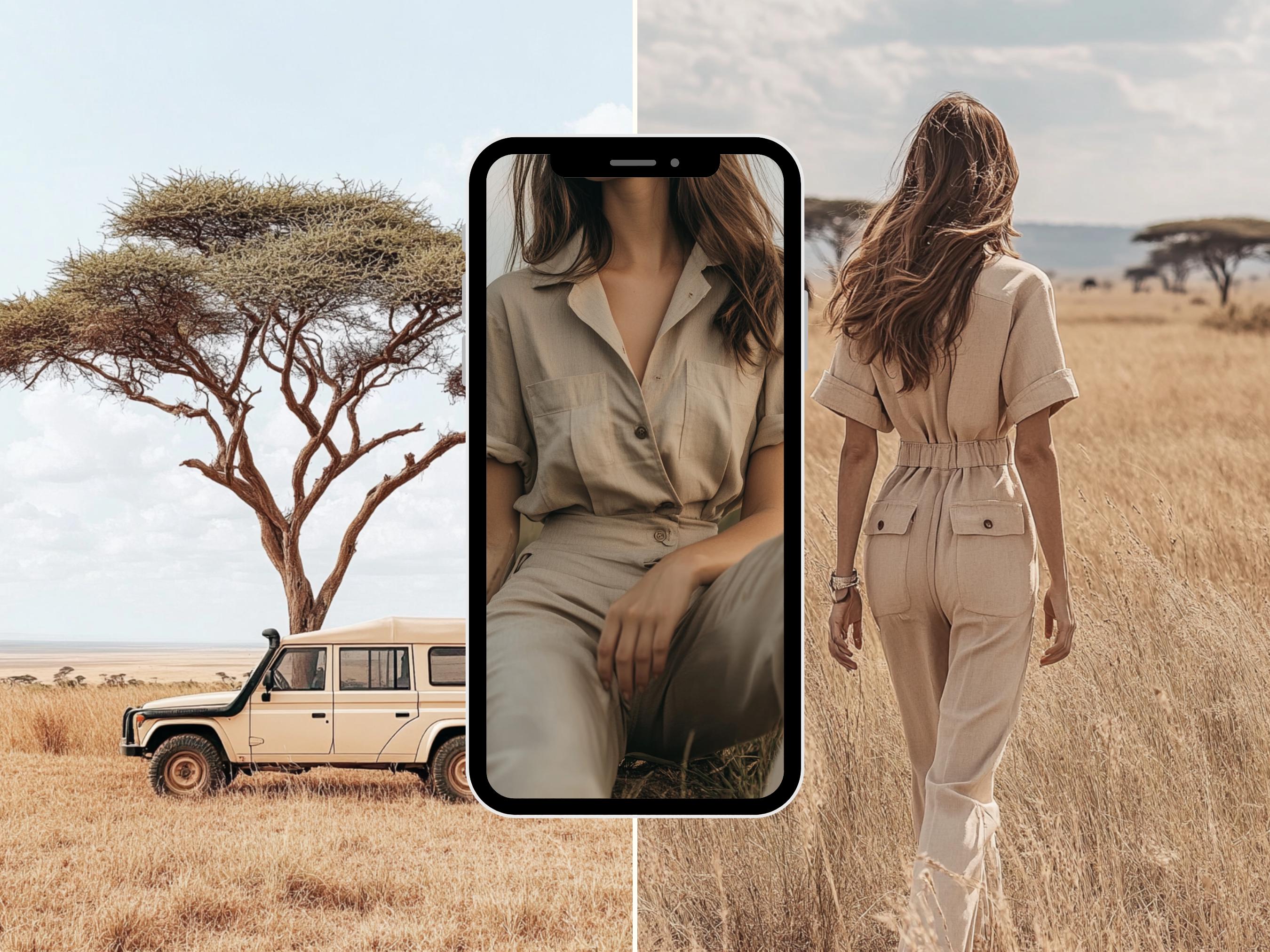 Safari Stock Photo Bundle MRR PLR Nature Images Faceless Marketing ...