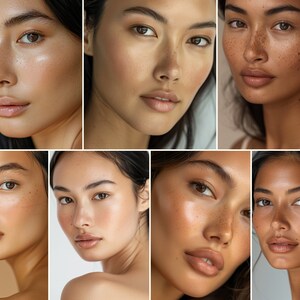Diverse Women Stock Photo Female Model Stock Image Skincare Instagram ...