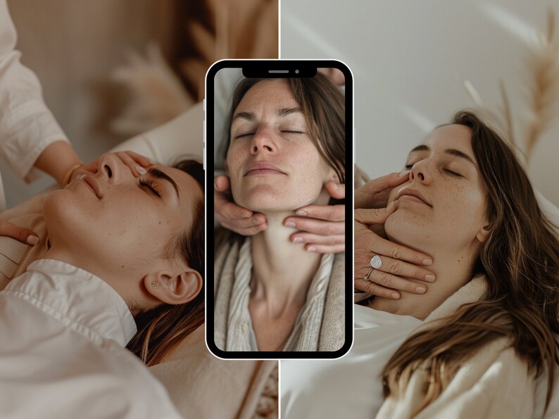 Energy Healing Stock Photo Reiki Stock Image Spa Wellness Faceless ...