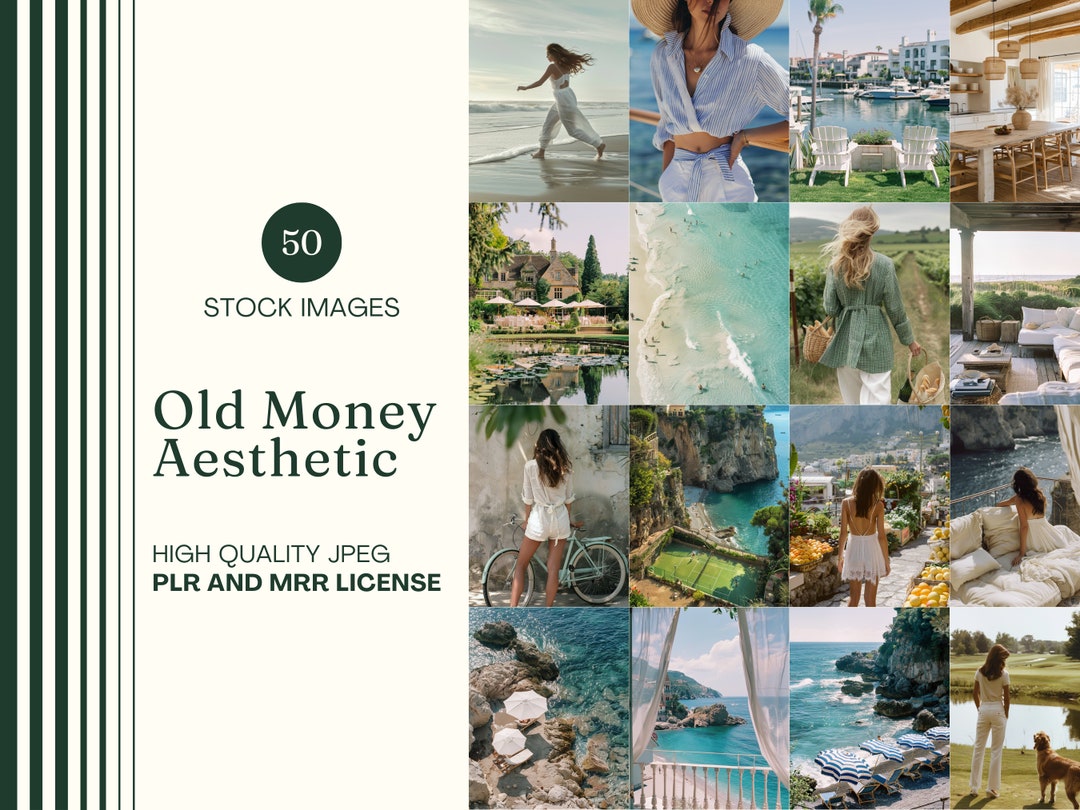 Luxury Lifestyle Stock Photo Faceless MRR PLR Stock Images Bundle Old ...