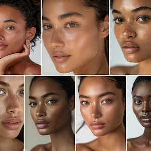 Diverse Women Stock Photo Female Model Stock Image Skincare Instagram ...
