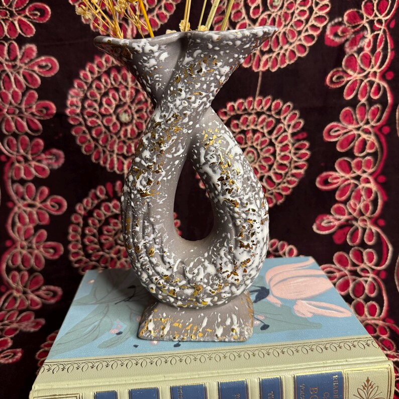 Handmade Pottery Hollywood Regency Style Bud Vase - Etsy