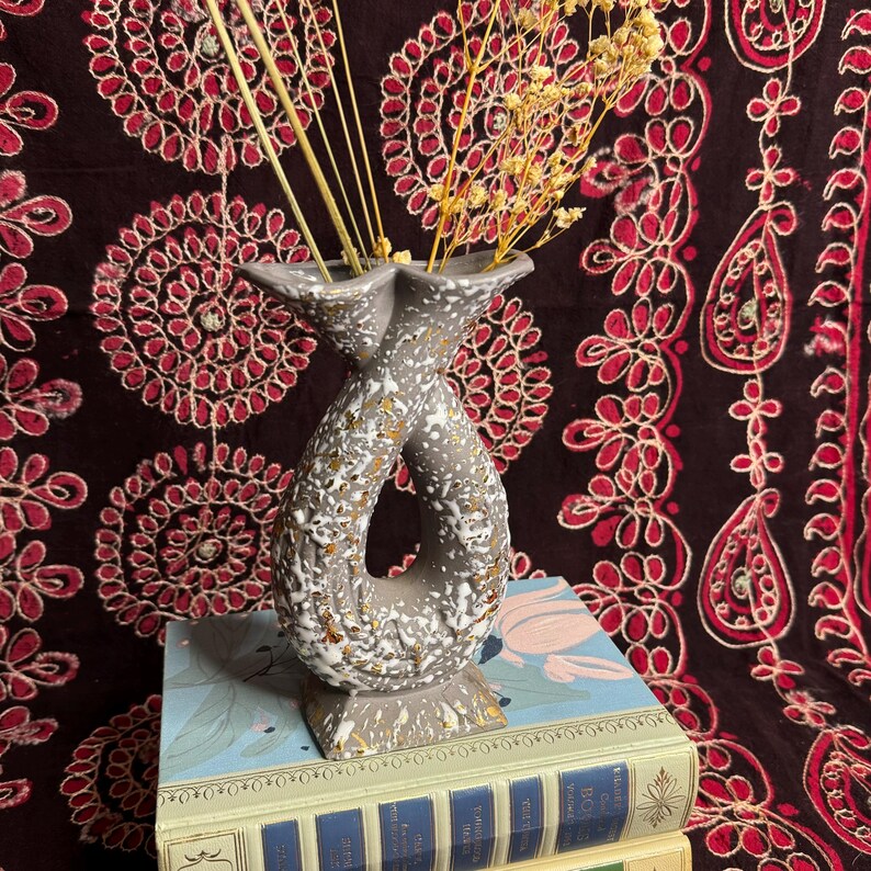 Handmade Pottery Hollywood Regency Style Bud Vase - Etsy