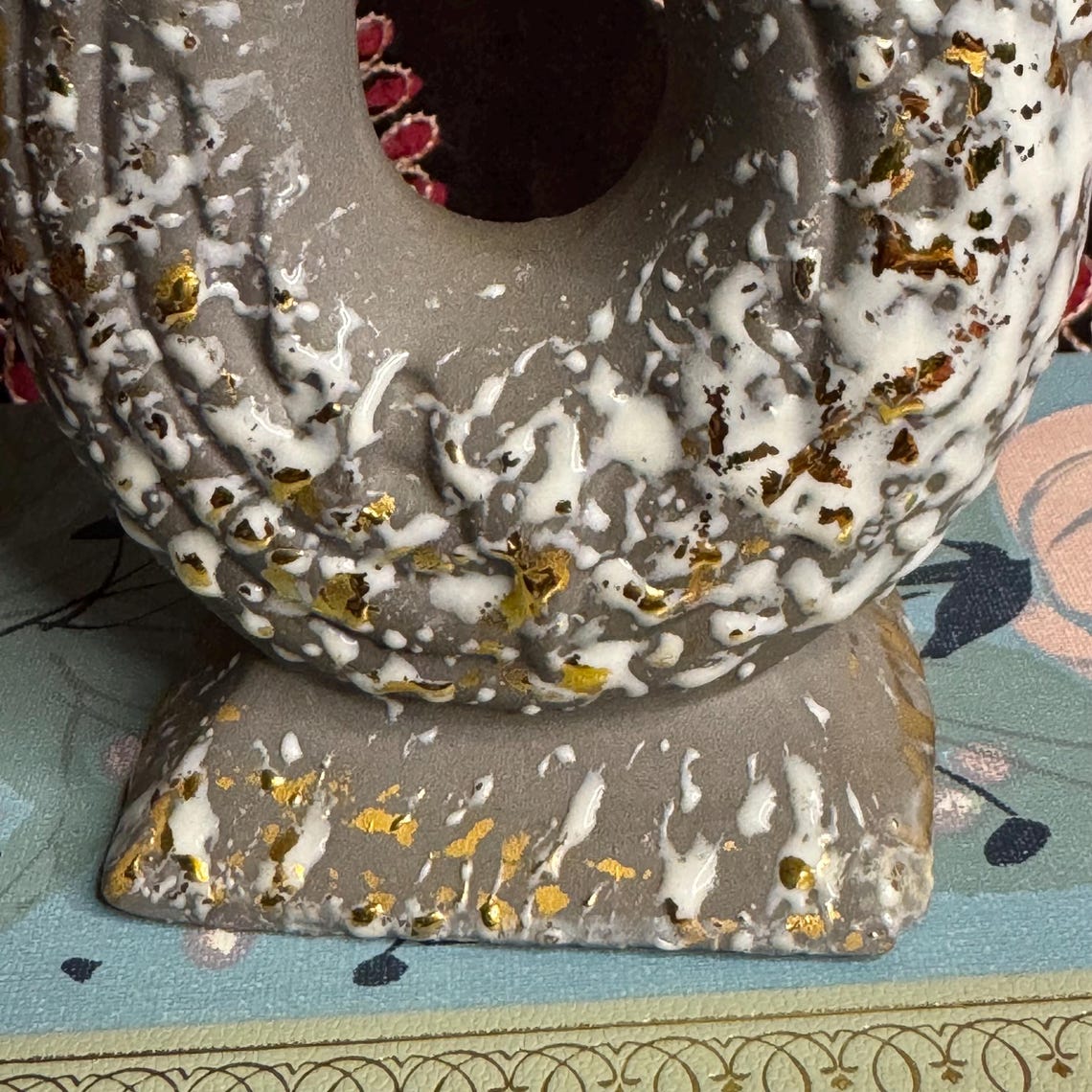 Handmade Pottery Hollywood Regency Style Bud Vase - Etsy