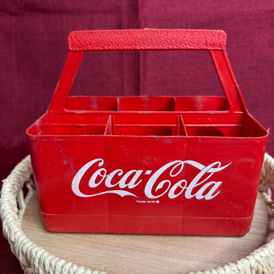 Vintage 6 Bottle Coca Cola Carrier - Etsy