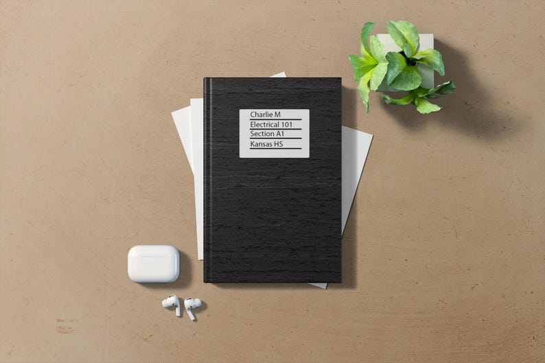 Basalt Texture Math Journal With Cheat Sheet, School Hard Back Notebook ...